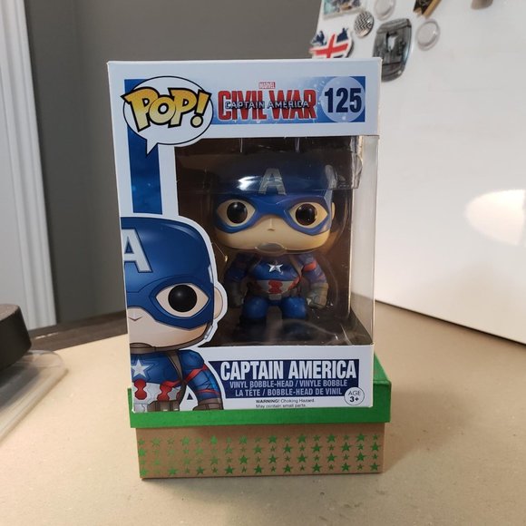 Funko | Toys | Captain America 25 Captain America Civil War Funko Pop ...